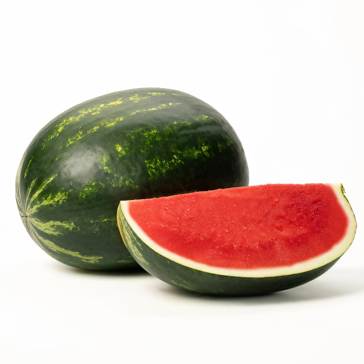 Red Garnet (Seedless) Watermelon Plants + 2 Free Pollinator Plants ...